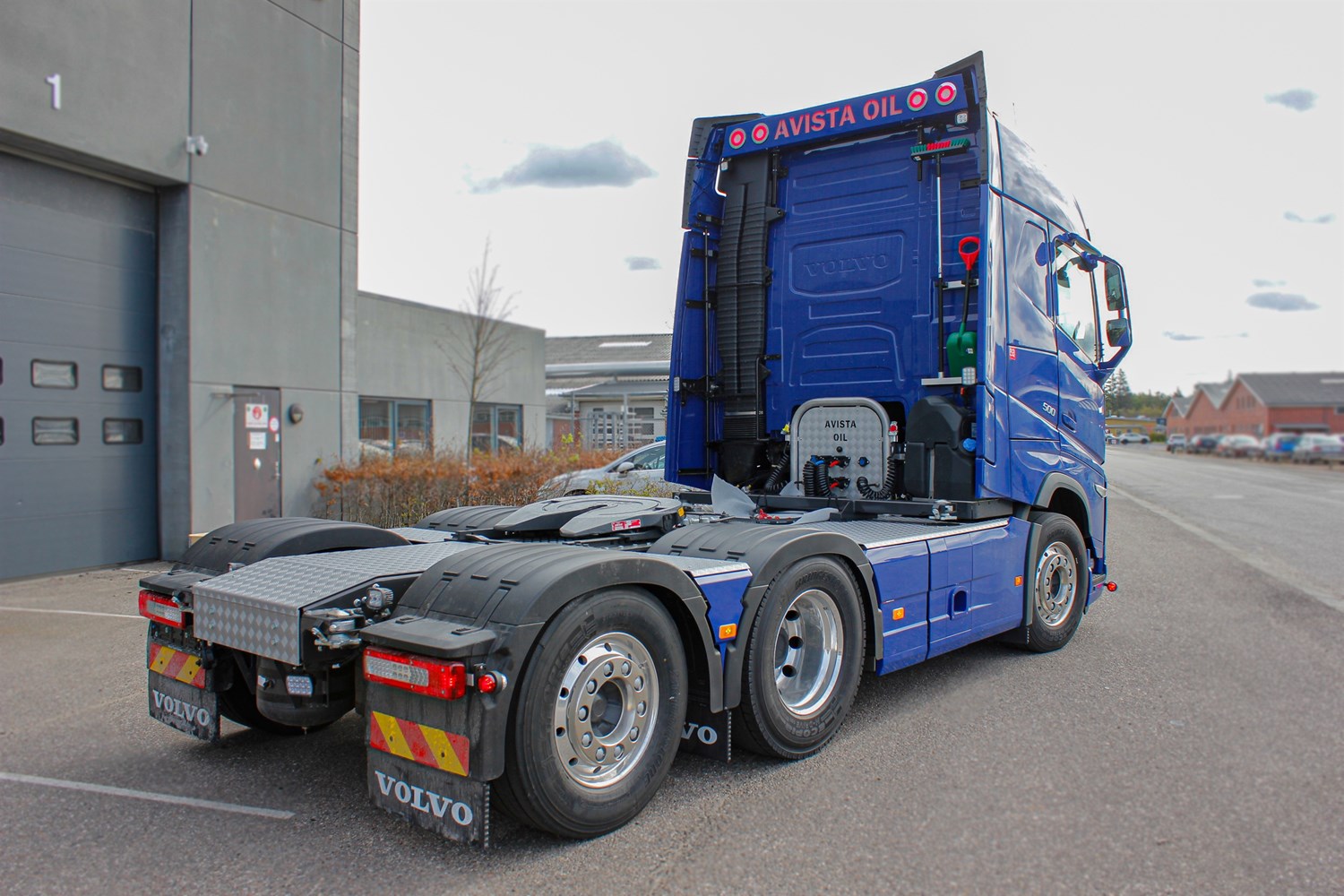 Oppbygning av lastebil