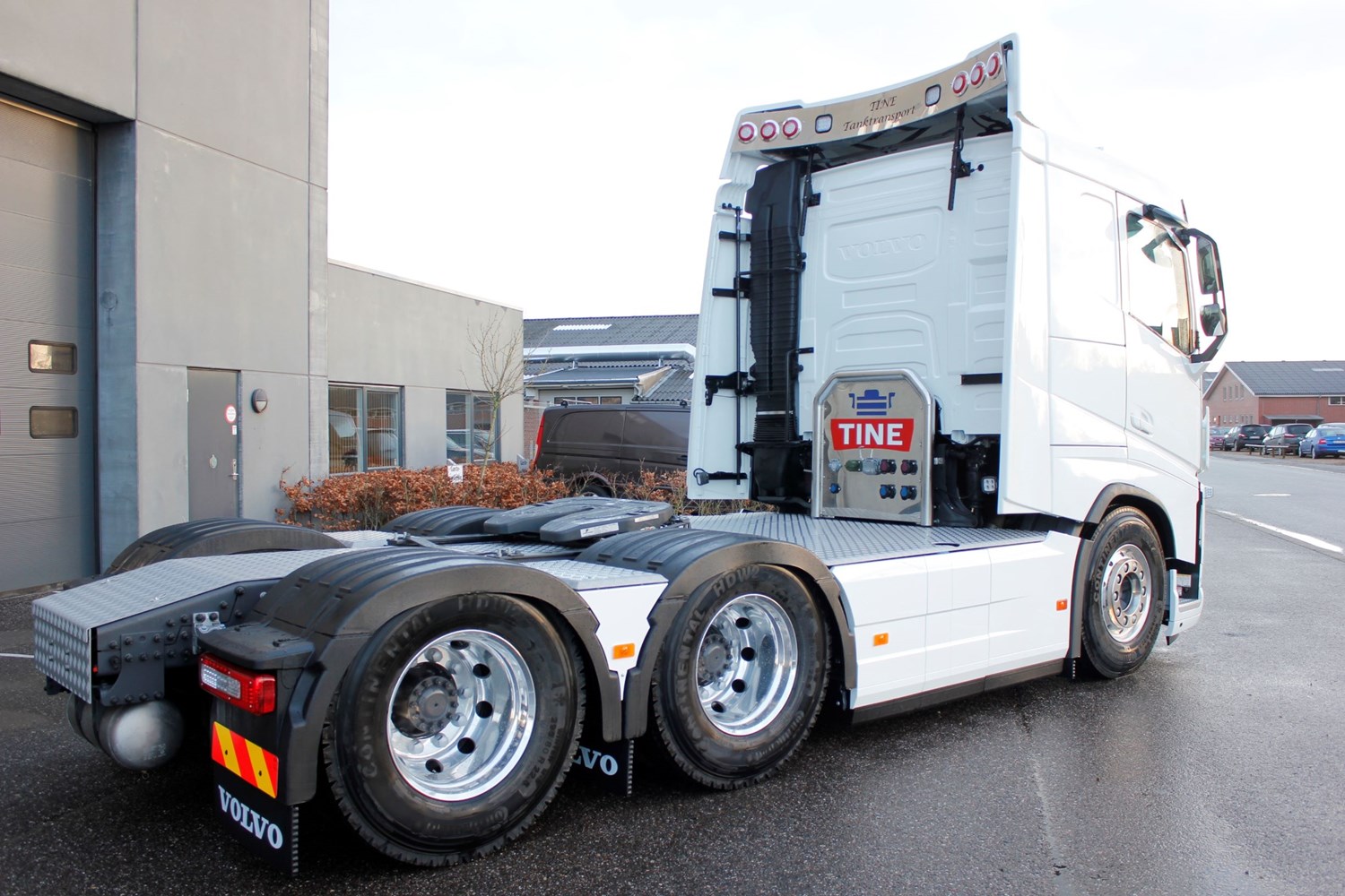 Oppbygning av lastebil