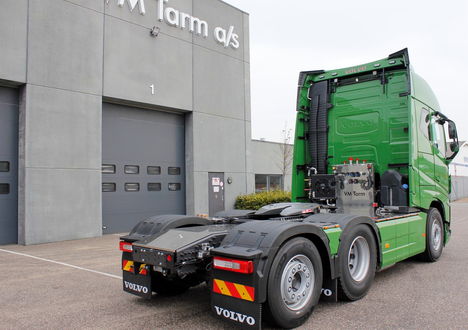 Opbygninng af lastbil | Besøg VM Tarm a/s