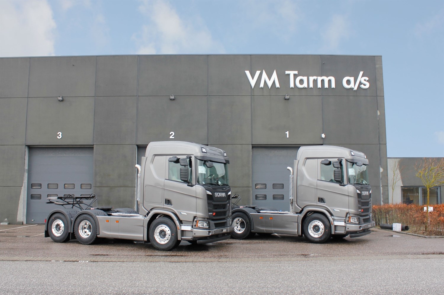 Opbygninng af lastbil | Besøg VM Tarm a/s