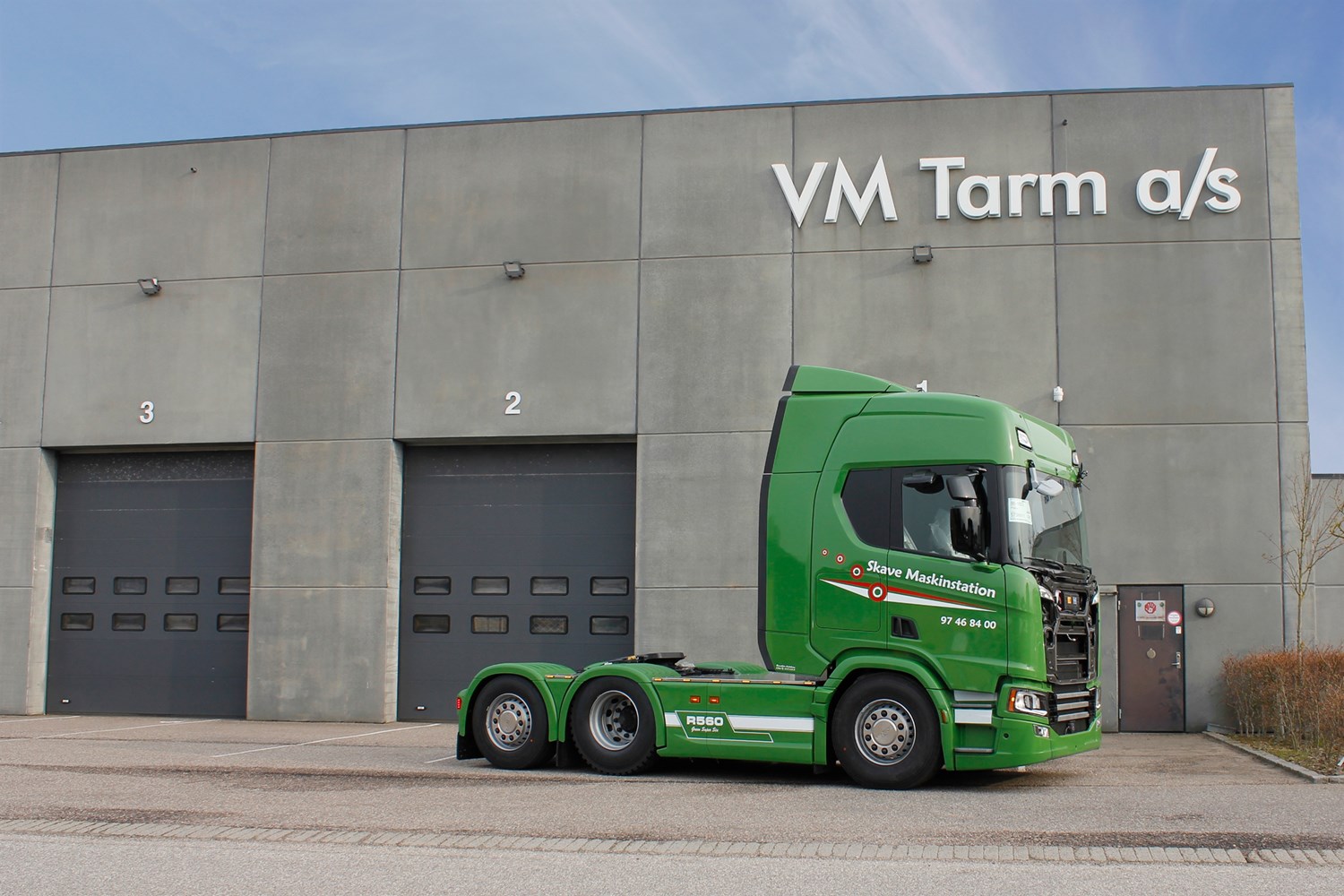 Opbygninng af lastbil | Besøg VM Tarm a/s