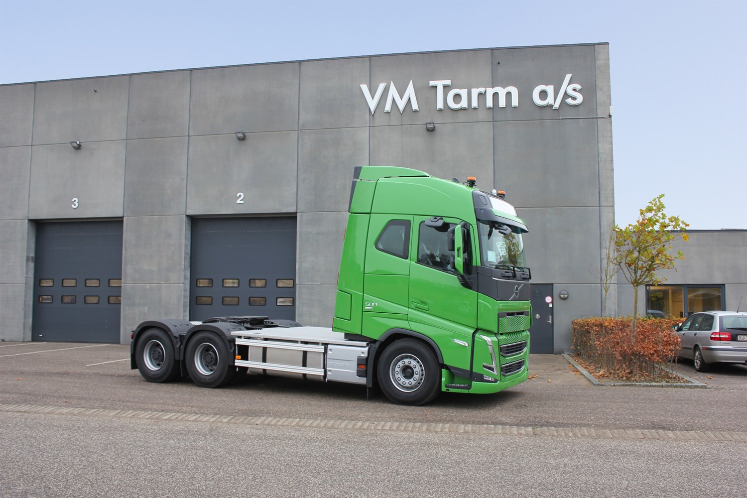 Opbygninng af lastbil | Besøg VM Tarm a/s