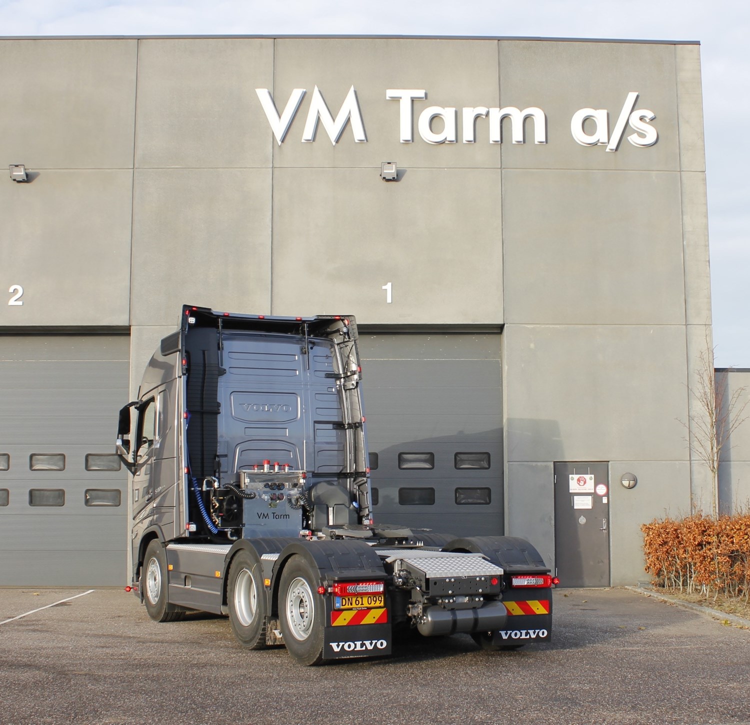 Opbygninng af lastbil | Besøg VM Tarm a/s