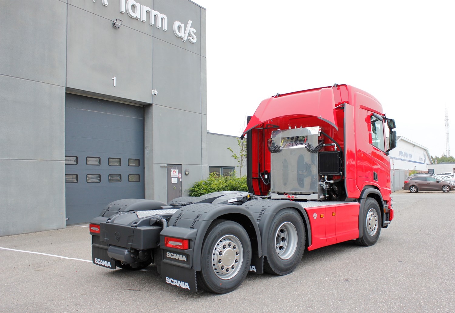 Opbygninng af lastbil | Besøg VM Tarm a/s