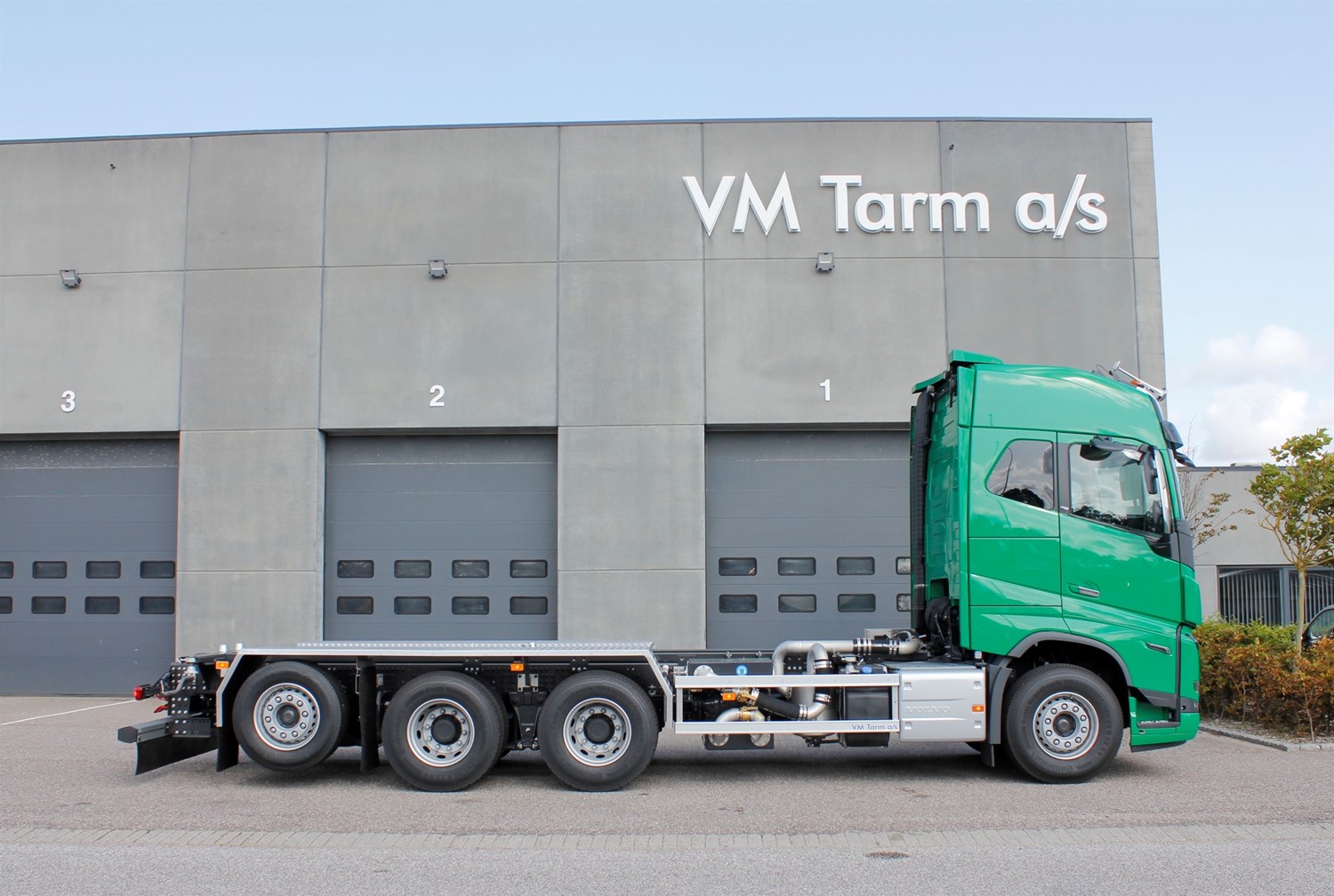 Opbygninng af lastbil | Besøg VM Tarm a/s