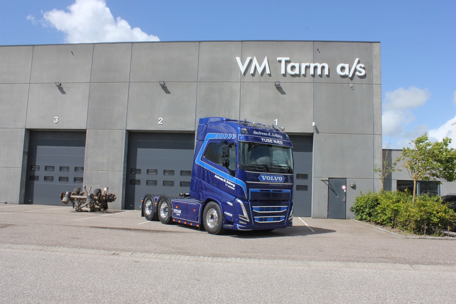 Opbygninng af lastbil | Besøg VM Tarm a/s