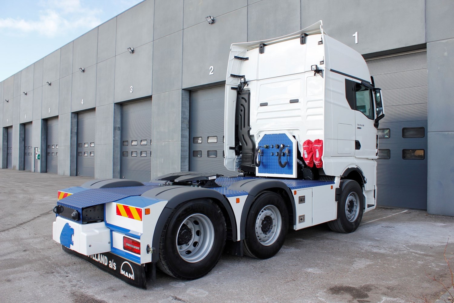 Opbygninng af lastbil | Besøg VM Tarm a/s