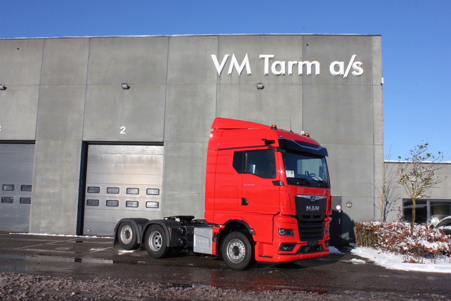 Opbygninng af lastbil | Besøg VM Tarm a/s