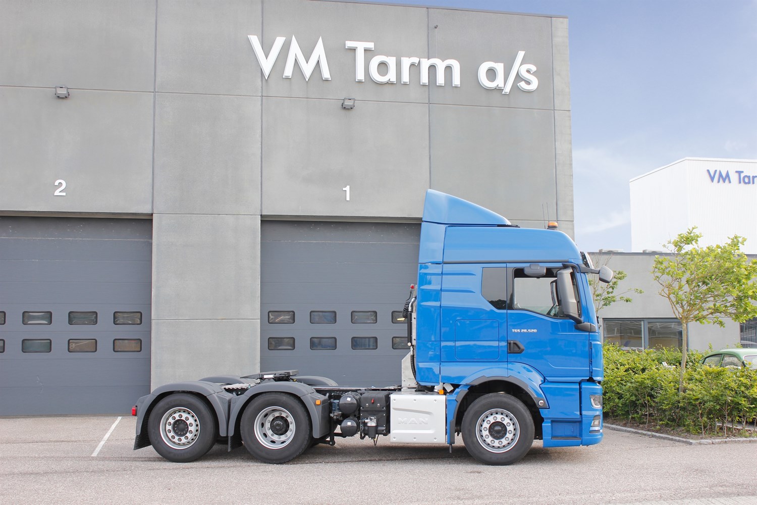 Opbygninng af lastbil | Besøg VM Tarm a/s