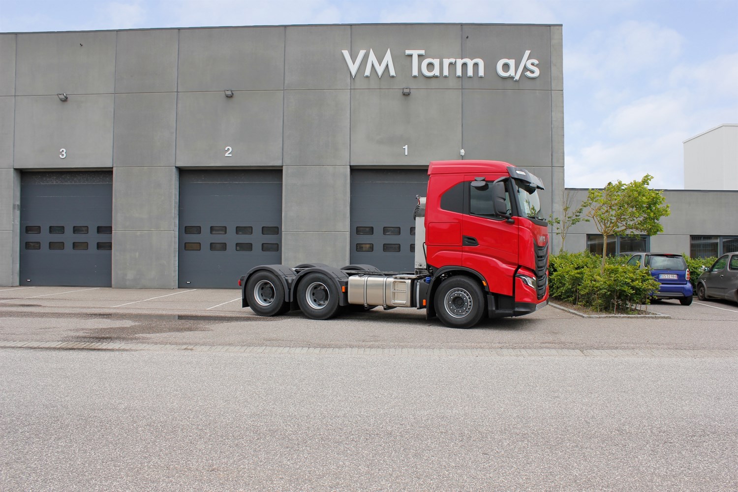 Opbygninng af lastbil | Besøg VM Tarm a/s