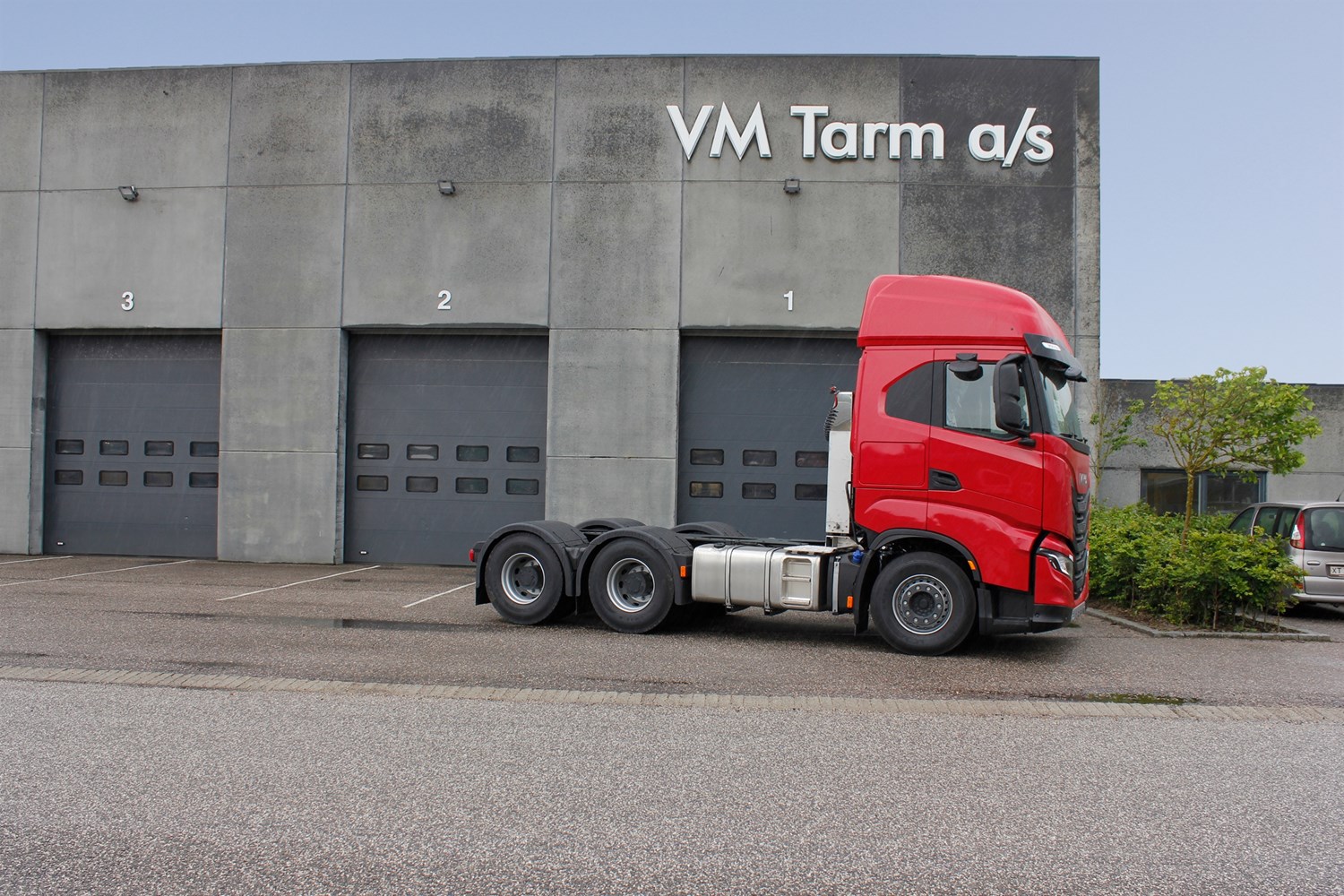 Opbygninng af lastbil | Besøg VM Tarm a/s